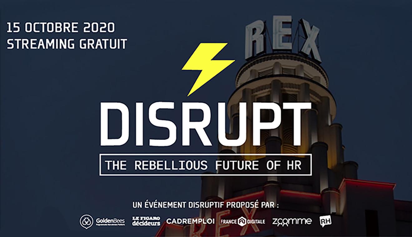 Prêts pour la disruption ? Parlons RH est partenaire de Disrupt RH
