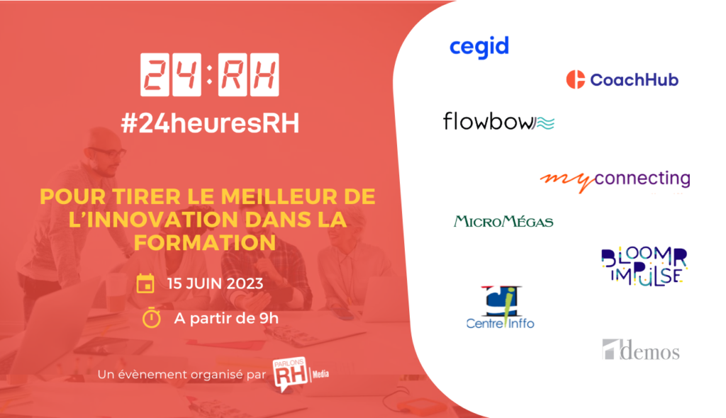#24heuresRH : la formation et ses enjeux RH en 2023
